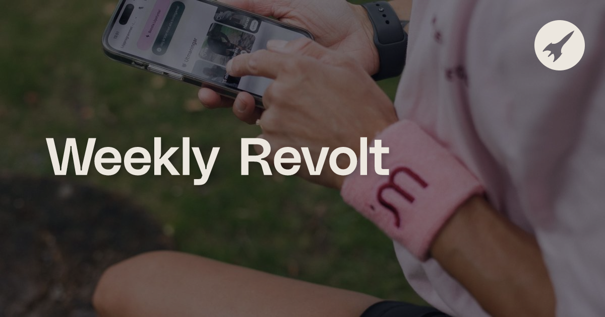 Weekly Revolt, fitness & nutrition program